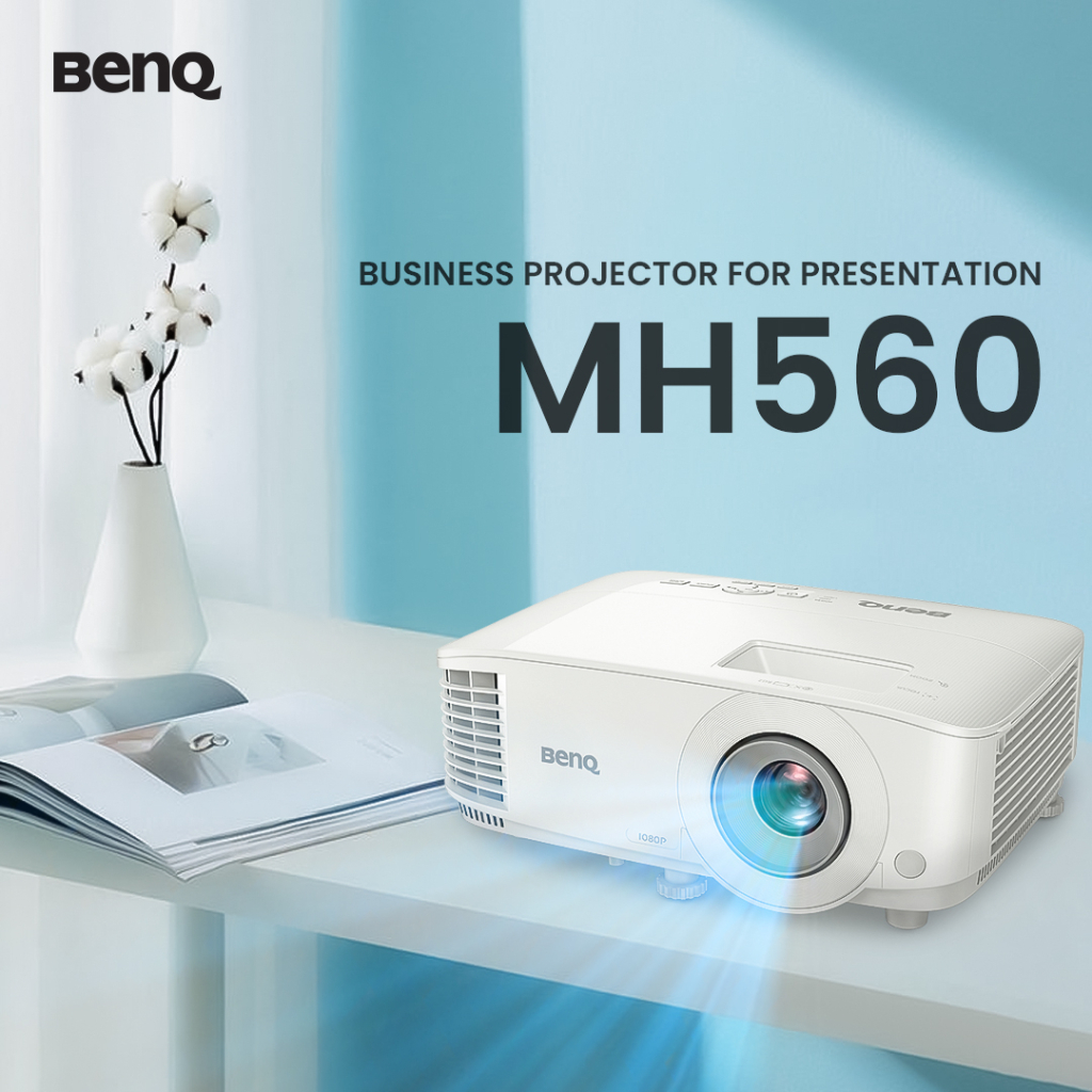 # BenQ MH560 1080P Business Projector # | Shopee Malaysia