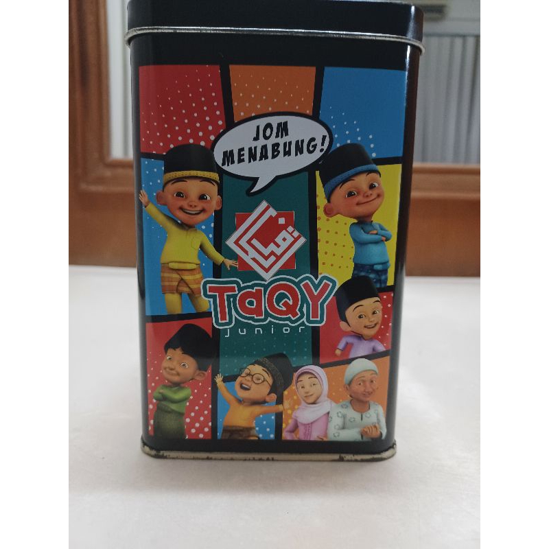 Upin & Ipin Taqy Junior Tin Coin Bank / Tabung | Shopee Malaysia