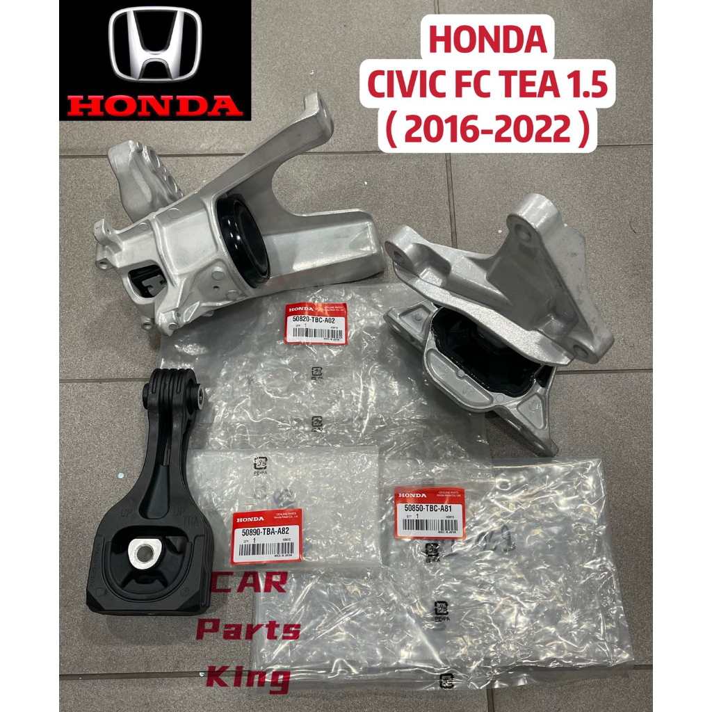 ( 100% ORIGINAL JAPAN ) HONDA CIVIC FC TEA 1.5 TURBO ENGINE MOUNTING SET ( 2016-2022 ) | Shopee ...