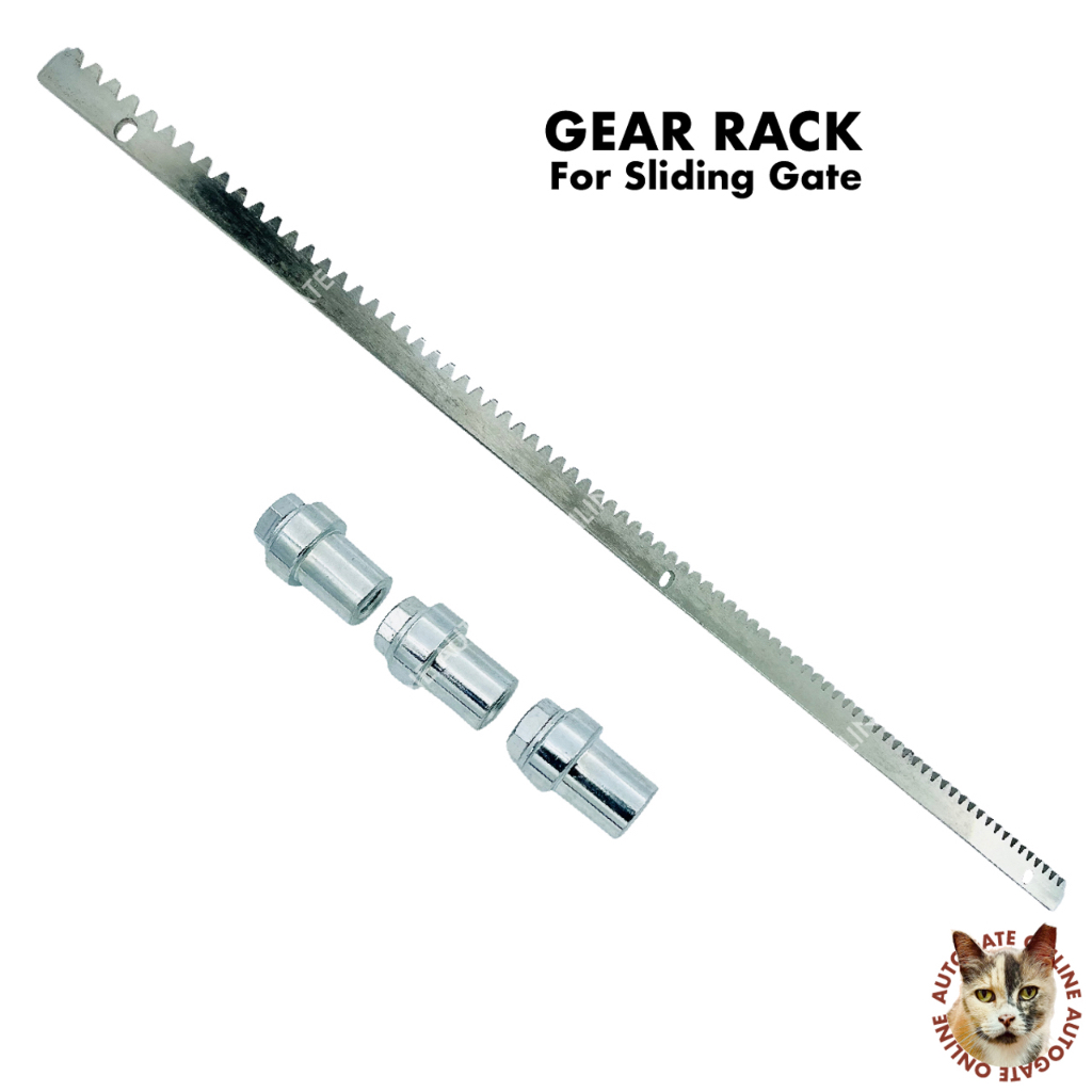 1 PC 1METER 8MM 10MM GALVANIZED IRON GEAR RACK AUTOGATE ( DC MAX / E8 ...