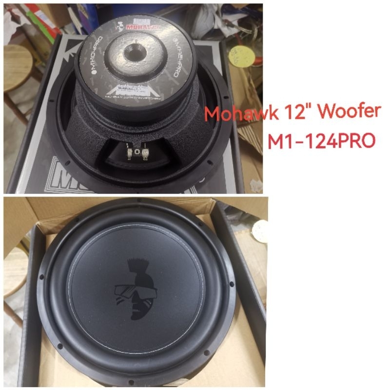 Mohawk M1-124PRO 12" PRO Subwoofer Single Coil Single Magnet. | Shopee ...