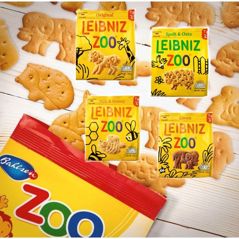 Leibniz Zoo Animal Shape Biscuit | Shopee Malaysia