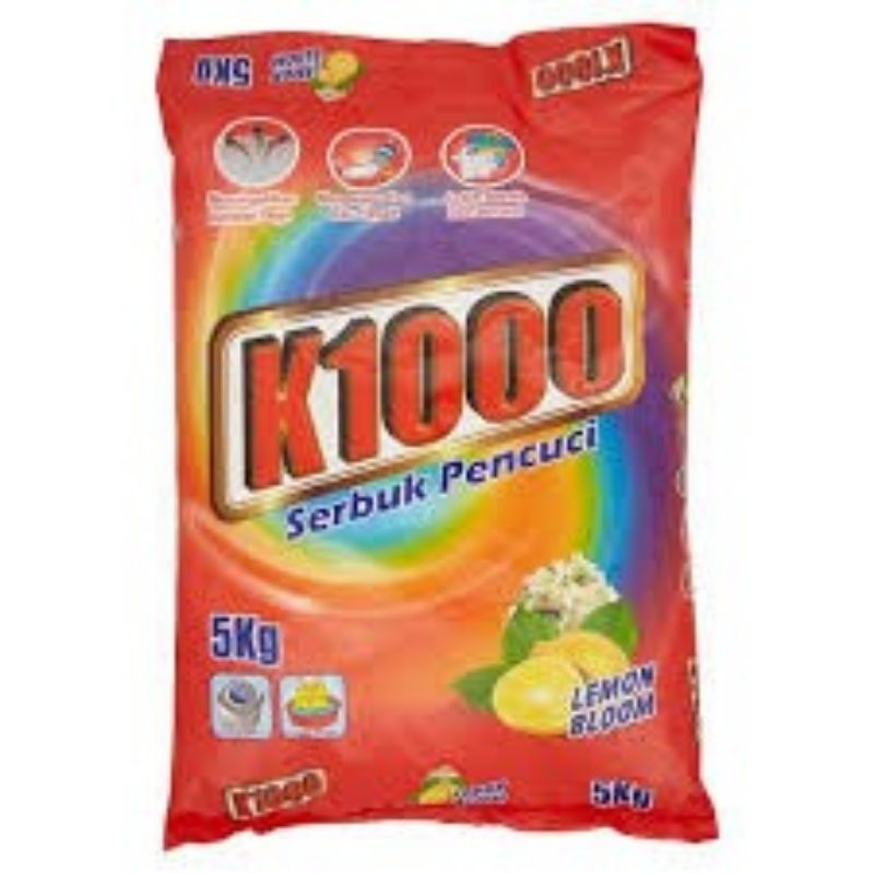 K1000 POWDER DETERGENT 5KG | Shopee Malaysia