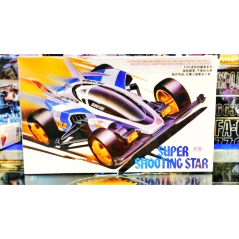 rz mini 4wd SUPER SHOOTING STAR new stock 2025 | Shopee Malaysia