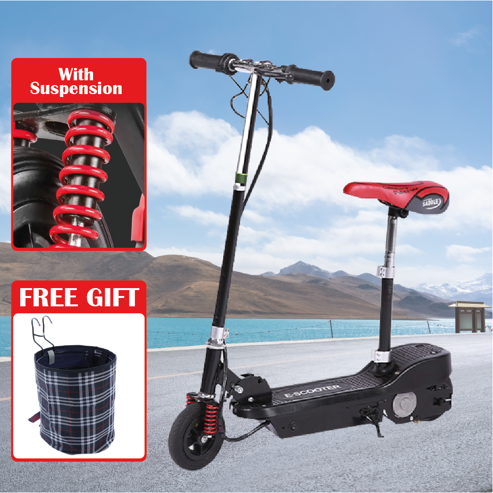 Electric scooter adult 24V Skuter Elektrik dewasa E-bike E scooter mini ...