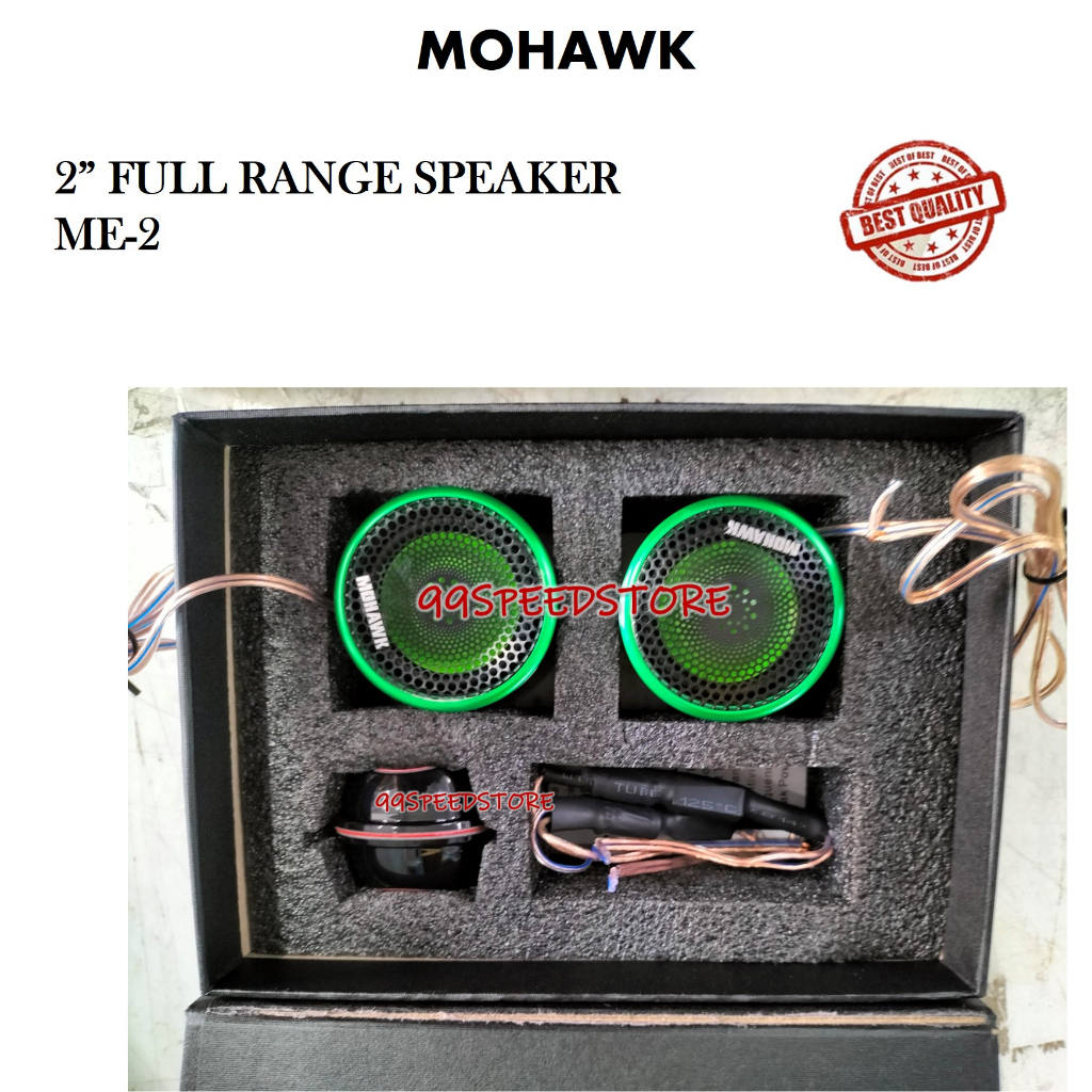 MOHAWK ME SERIES FULL RANGE SPEAKER (2" ME-2 /2.5" MR-2.5 / 2" ME2.2T) | Shopee Malaysia