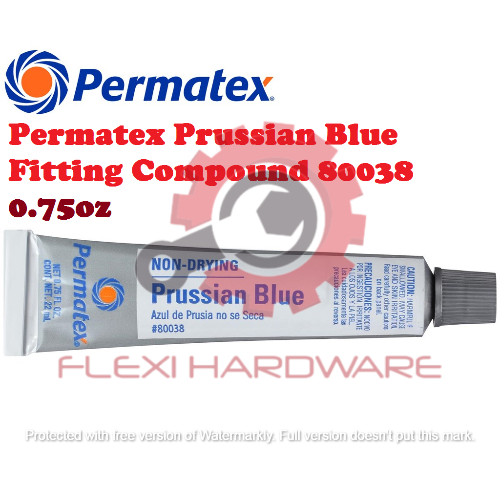 Permatex Prussian Blue Fitting Compound 80038 0.75oz | Shopee Malaysia