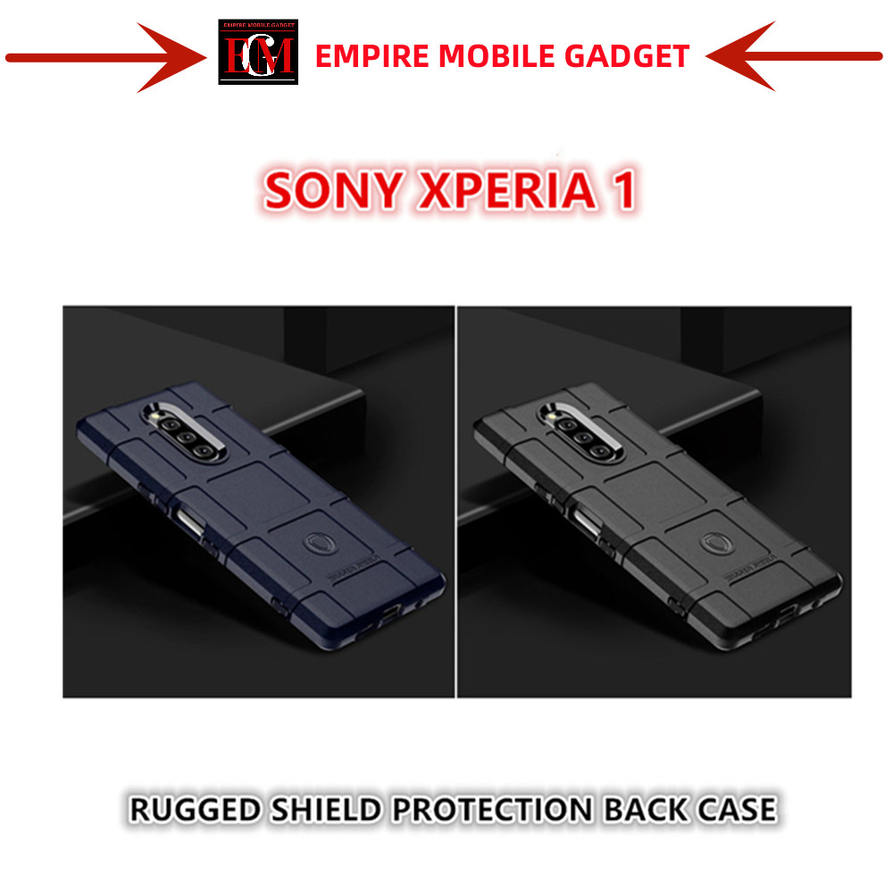 SONY XPERIA 1 / SONY XPERIA 1 ii RUGGED SHIELD PROTECTION BACK CASE ...