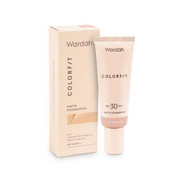 Wardah Colorfit Matte Foundation SPF 30 PA+++ 25ml | Shopee Malaysia
