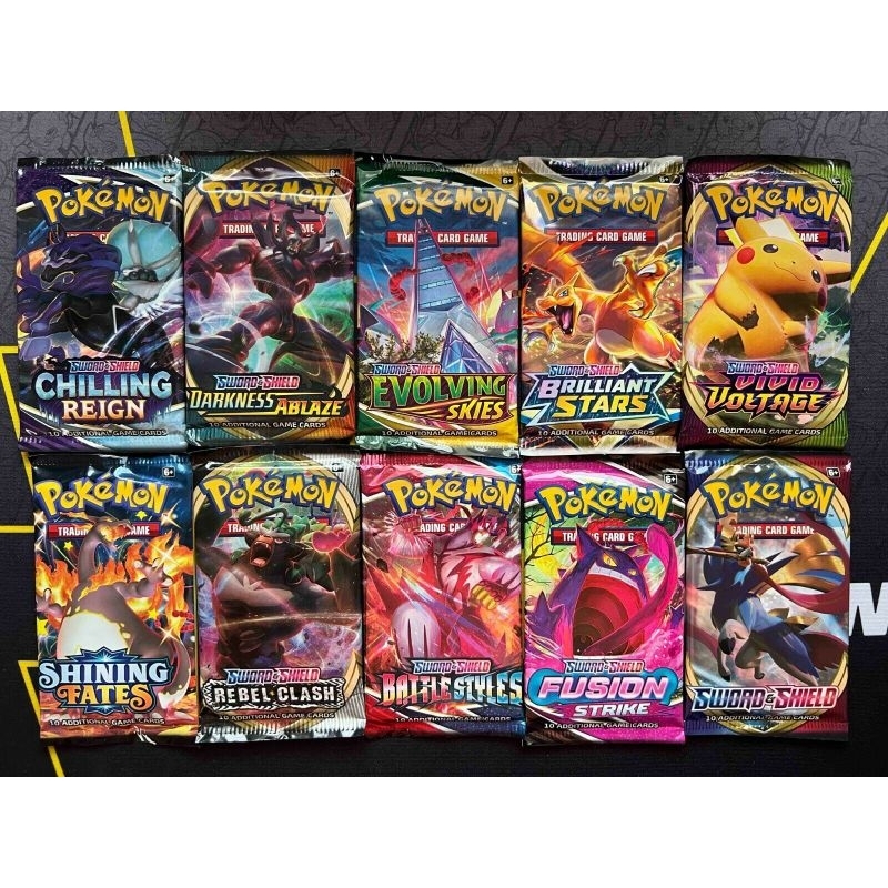 Pokemon trading card game - booster pack. PTCG | Shopee Malaysia