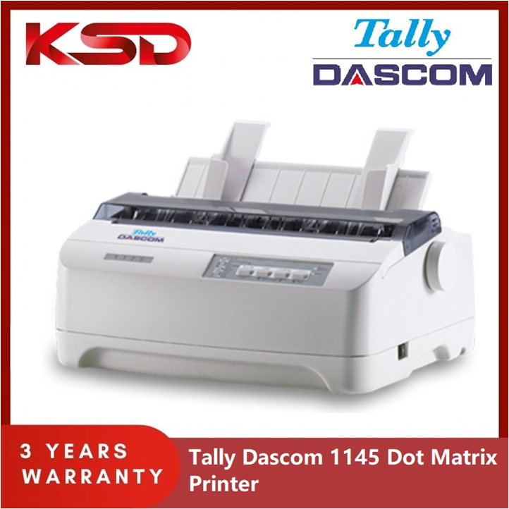 [Ready Stock] Tally Dascom 1145 Dot Matrix Printer include Ribbon (24pin / 80 column / 450cps ...