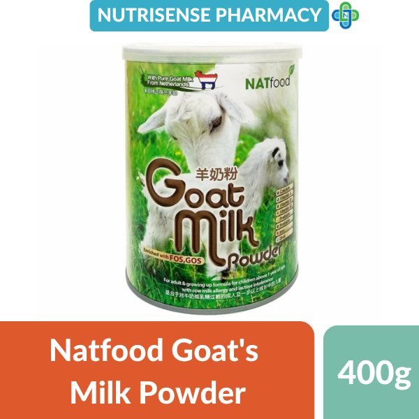 NATFOOD GOAT MILK POWDER 400g/1KG | Shopee Malaysia