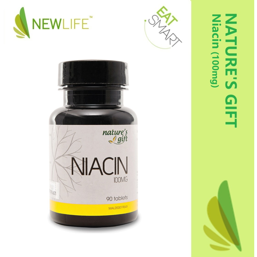 NewLife™ NATURE’S GIFT Niacin (100mg) | Shopee Malaysia