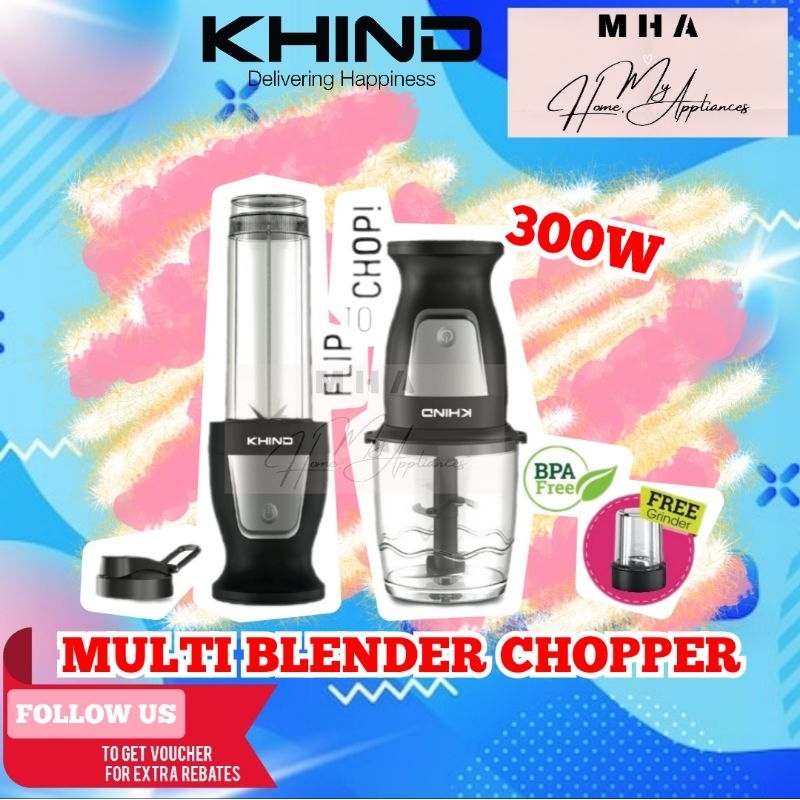 KHIND MULTI BLENDER CHOPPER BLC99 | Shopee Malaysia