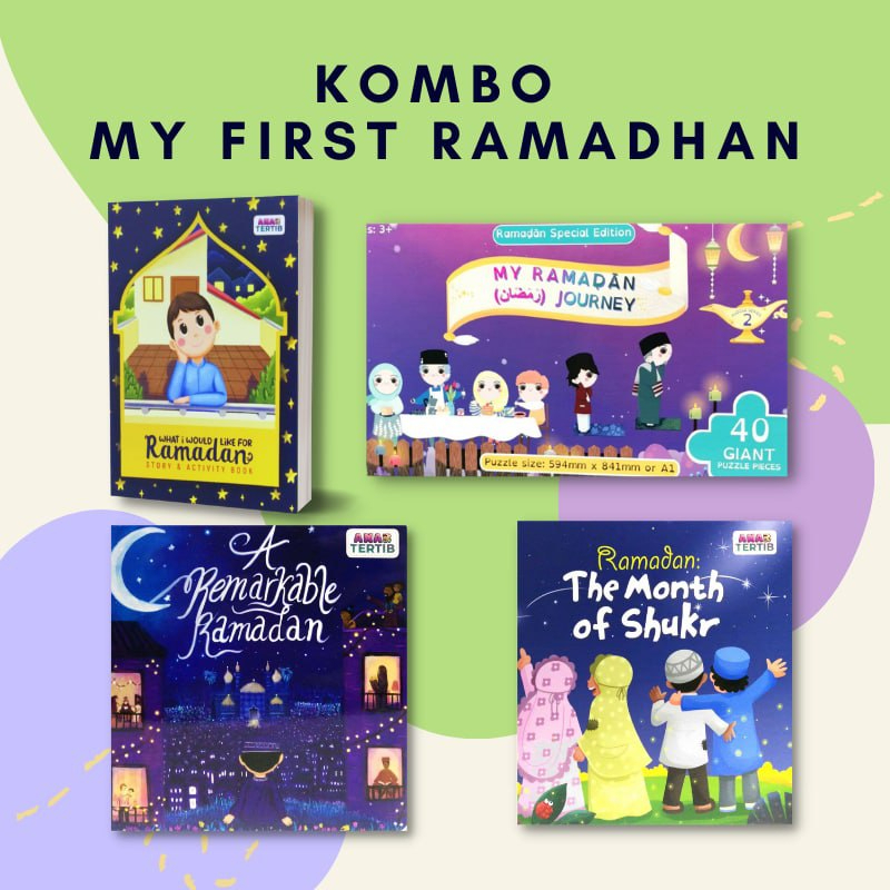 KOMBO: My First Ramadhan | Tertib Publishing | Shopee Malaysia