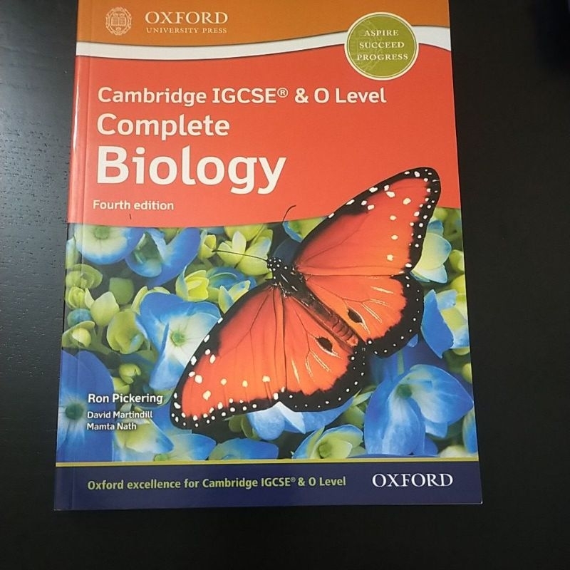 Cambridge IGCSE & O Level Complete Biology fourth edition textbook ...