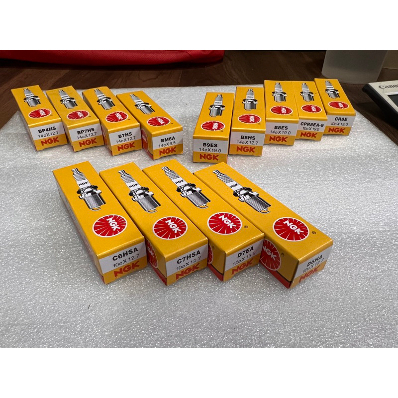 NGK SPARK PLUG MOTORCYCLE 100% ORIGINAL STANDARD(EX5/C70/LC135/W125 ...