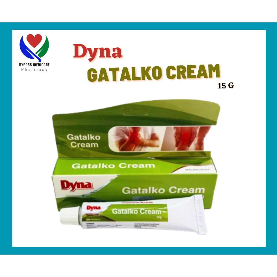 DYNA GATALKO CREAM 15g sinusitis ,muscles and joints aches and pains ...