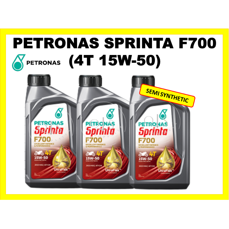 PETRONAS SPRINTA F700 15W/50 / MOTORCYCLE ENGINE OIL / ENGINE OIL ...