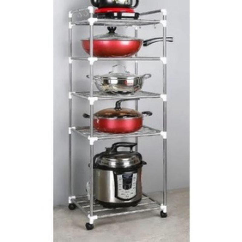 5 layer pan rack/steel wok rack/rak periuk kuali vision/uakeen/Dessini ...