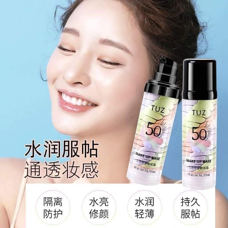 K0321 TUZ三色修容隔离霜 (SPF50+)💥TUZ Tri-Color Correcting Cream (SPF50 ...