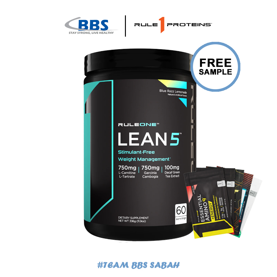 Rule 1 Lean 5 (60 Servings) - Fat Burner, Weight Lost, Six Pack, Ripped ...
