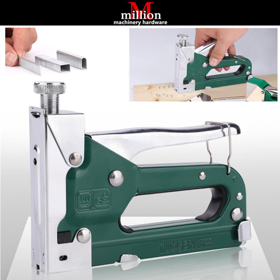 Tuosen Heavy Duty 3 In 1 Multitool Nail Staple Metal Gun Stapler ...