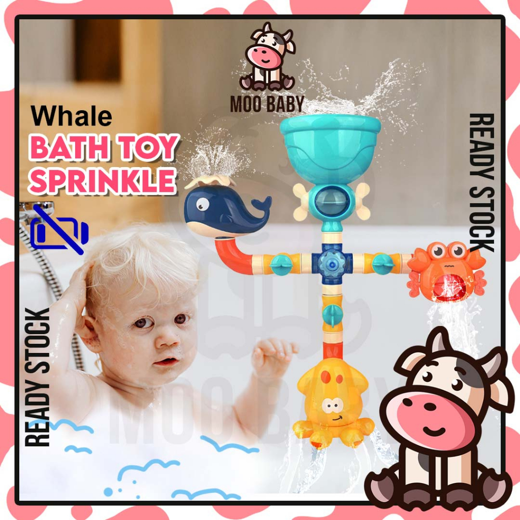 🐮Moo Baby Mainan Mandi Baby Shower Toy Bath Toys Kids Toy Baby Bath Toy ...