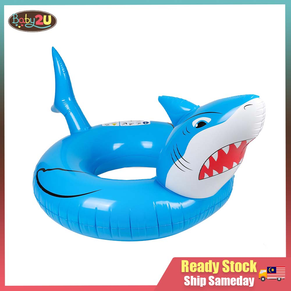 AIrMyFun Shark Attack Pool Float | Shopee Malaysia