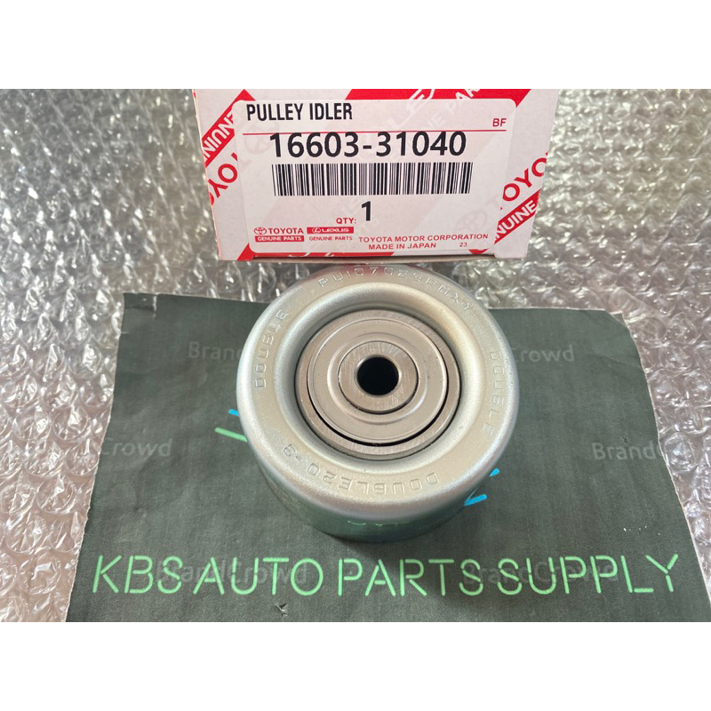 Fan Belt Idler Pulley -16603-31040 Toyota Innova -TGN40 /TGN41 ...