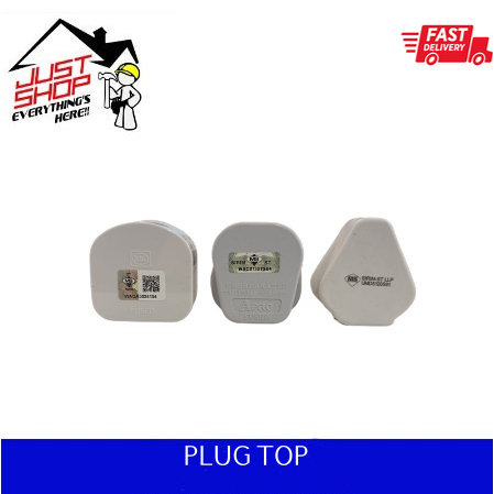 PLUG TOP MK 13A HEAVY DUTY/SIRIM PLUG TOP/3 ROUND PIN PLUG TOP | Shopee ...