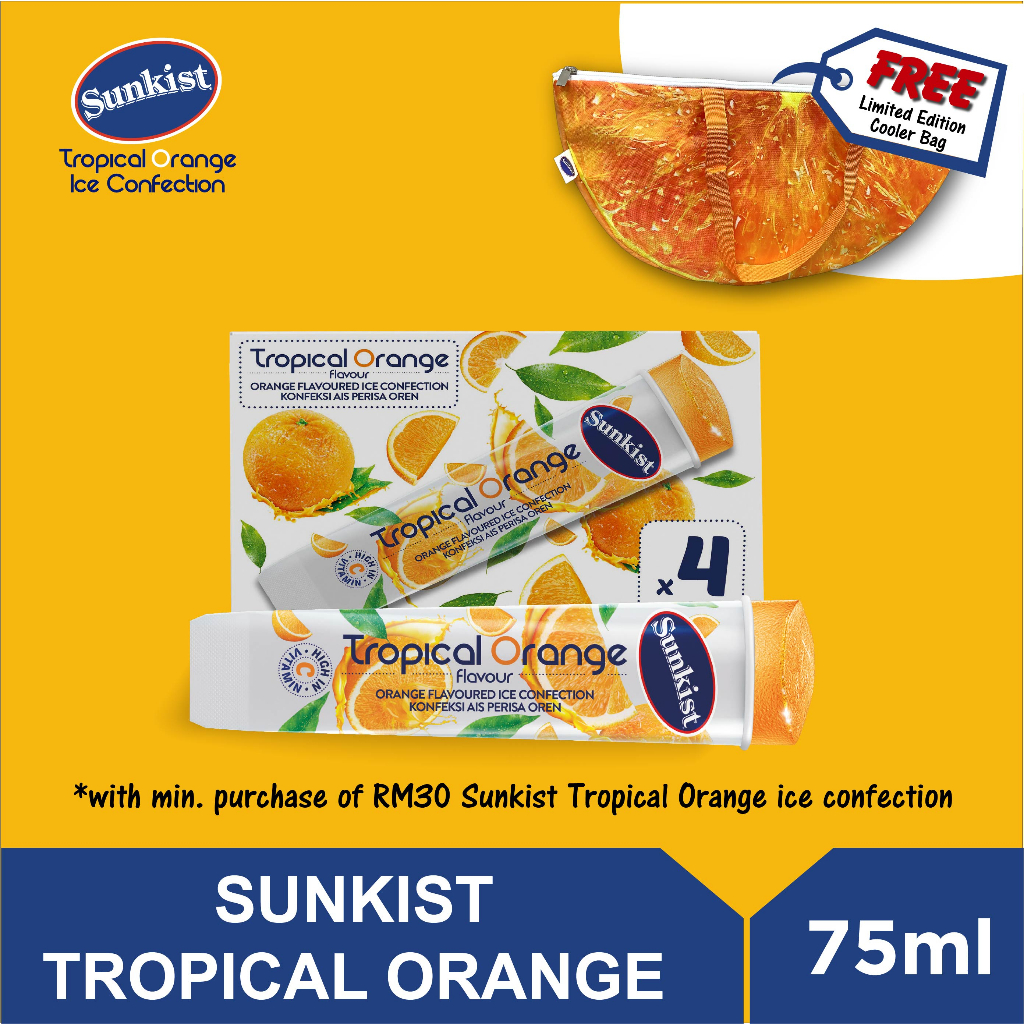 Sunkist Tropical Orange Multipack (12pcs x 75ml) | Shopee Malaysia