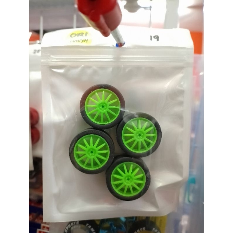 TAMIYA LOW-PROFILE PLATED WHEEL SET( Y & 5 SPOKE ) | Shopee Malaysia
