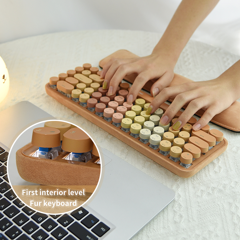 MOFII I Bean Plus Mechanical Wireless Keyboard 3 Modes / Bluetooth / 2 ...