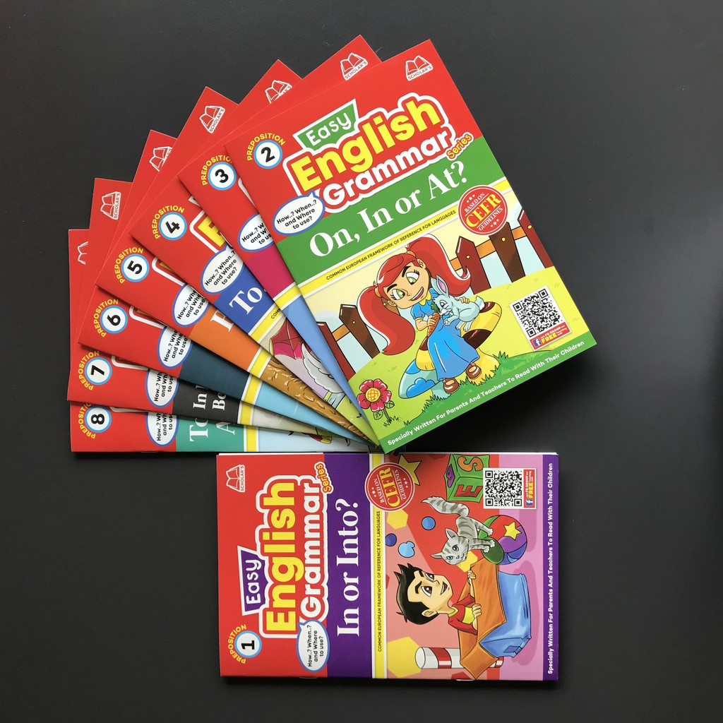 BUKU GRAMMAR/ EASY ENGLISH GRAMMAR (8 BUKU) | Shopee Malaysia