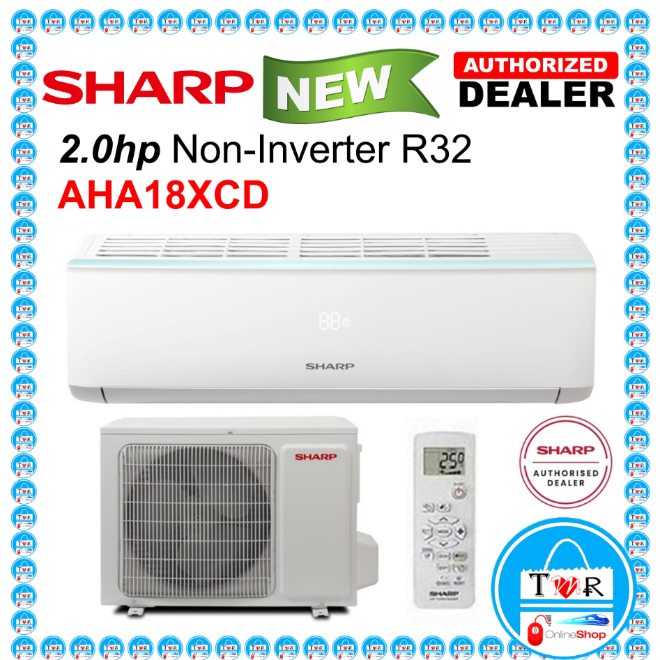 SHARP 2.0HP / 2.5HP NON Inverter Air Conditioner | Shopee Malaysia