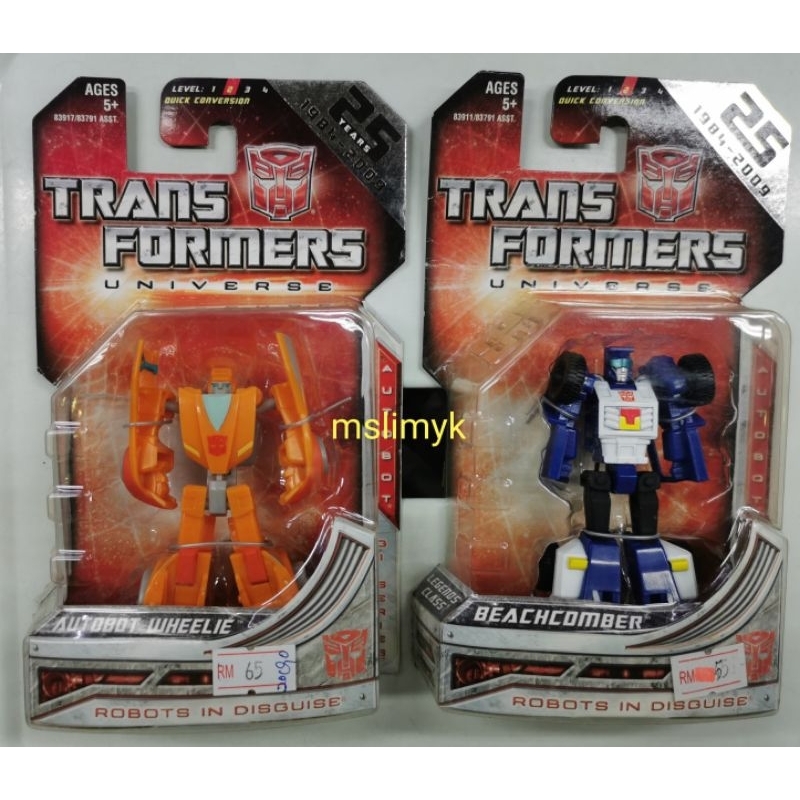 "mslimyk" Hasbro Transformers Robots In Disguise Wheelie Beachcomber ...