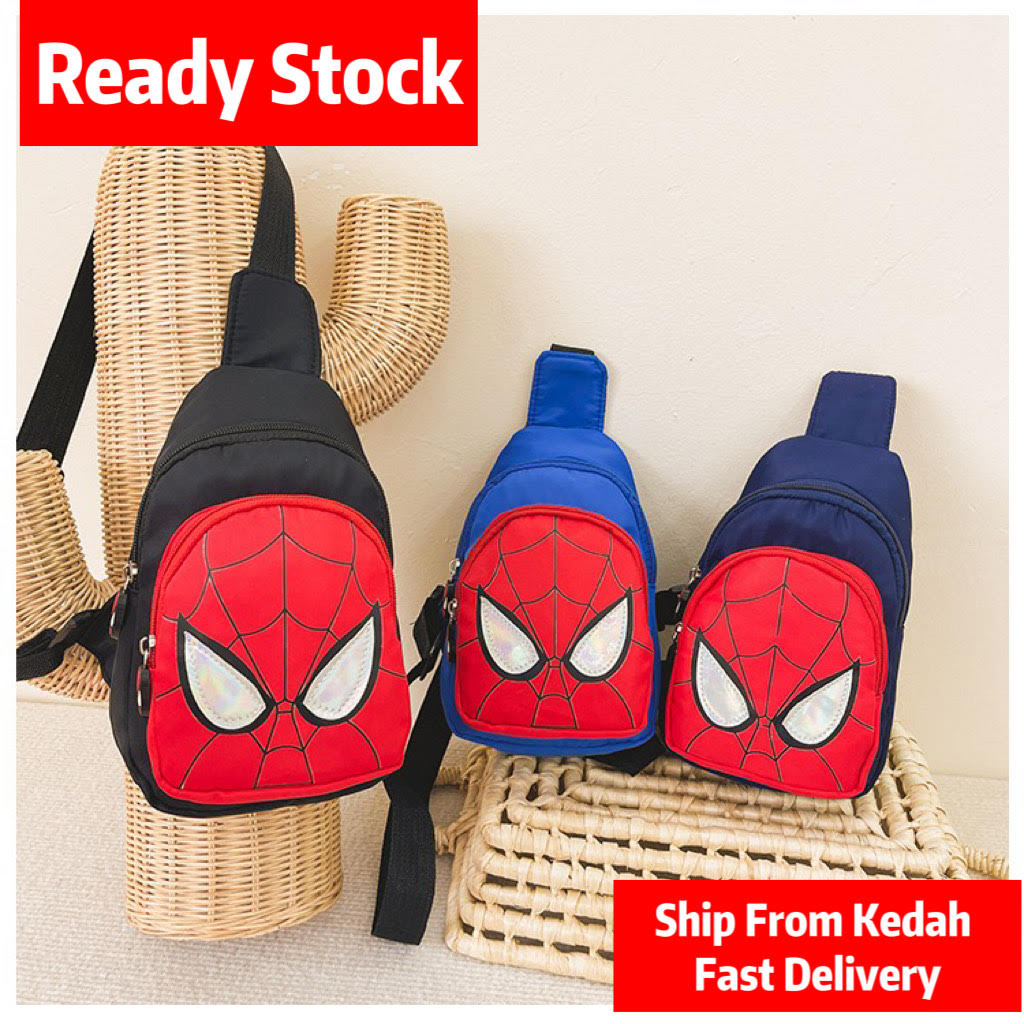 Spiderman Bag Kids Sling Bag Children Crossbody Bag Shoulder Bag Ready ...
