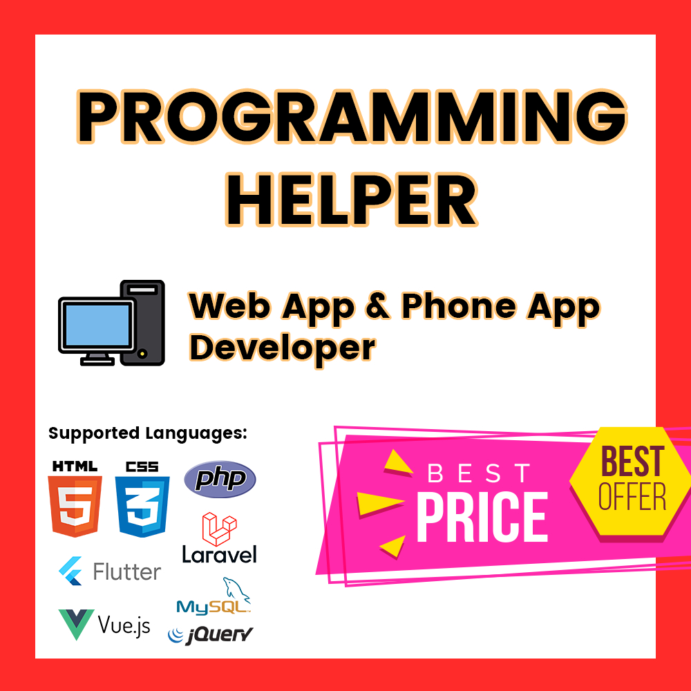 Programming Help (FYP/ Freshgrad / Jr. Dev) | Shopee Malaysia