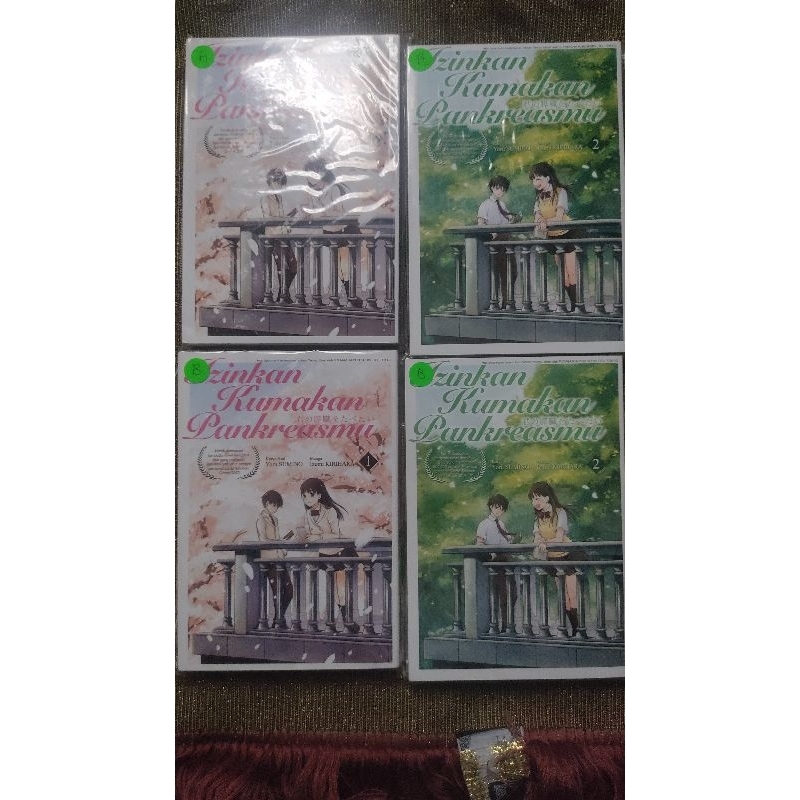 Komik Manga Preloved Izinkan ku makan pankreasmu fullset BM | Shopee Malaysia