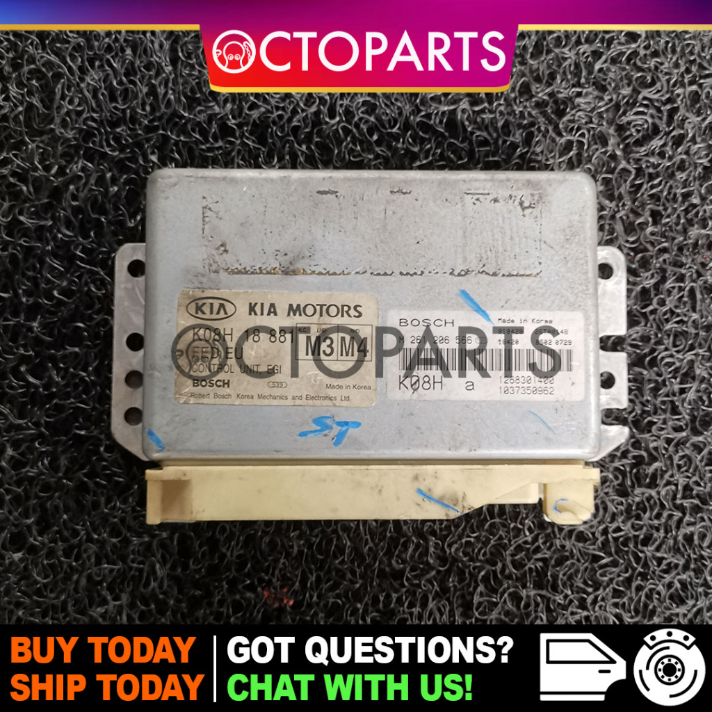 [M 261 206 566] Kia Sportage 1994-2004 Engine Control Unit / ECU Module ...