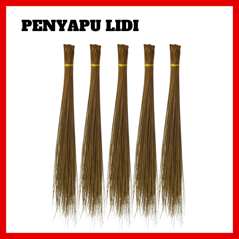 Penyapu Lidi 400G Traditional Lidi Broom 椰骨扫把 竹签扫帚 | Shopee Malaysia