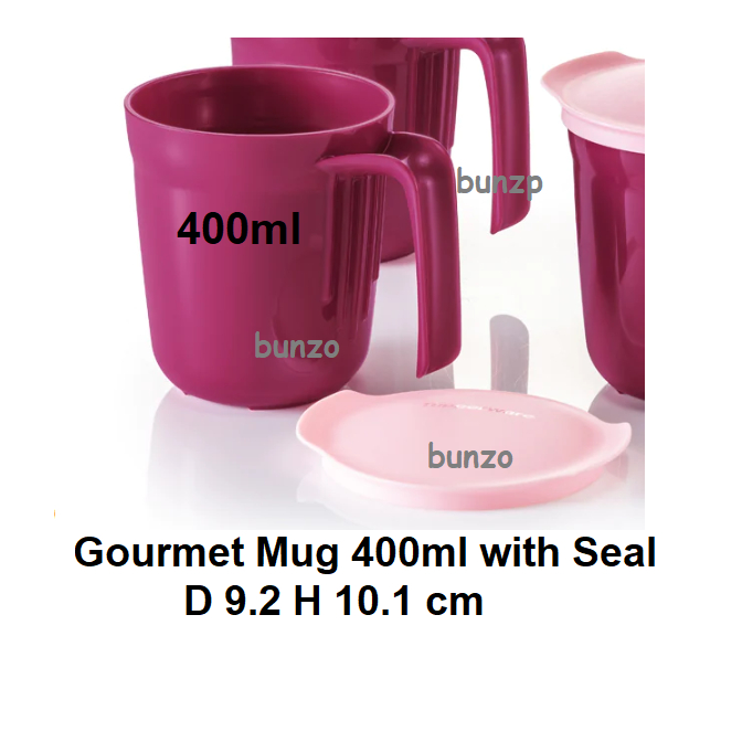 Tupperware Gourmet Mug 400ml - 1pc | Shopee Malaysia