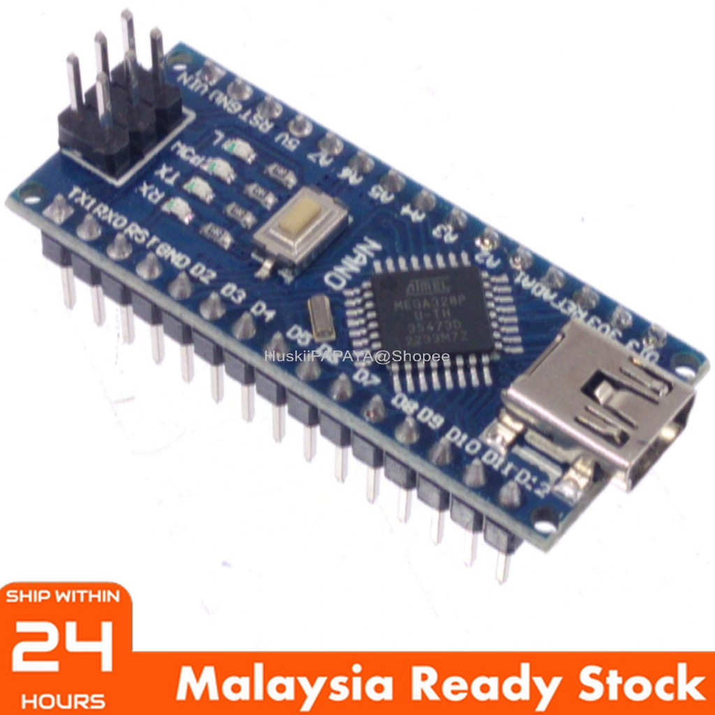 [VAR] Arduino Nano 3.0 Mini USB Microcontroller Controller Board with ...