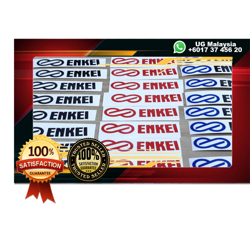Sticker Rim Enkei Rpf1 Cutting Ori Cheaper In Market Limited | Shopee ...