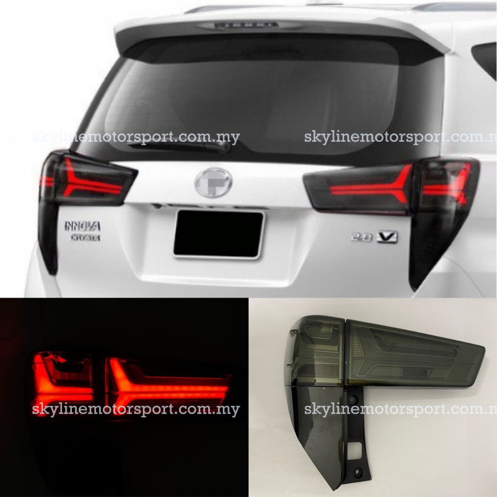 Toyota Innova LED Tail Lamp 2016-2021 Light Bar Smoke | Shopee Malaysia
