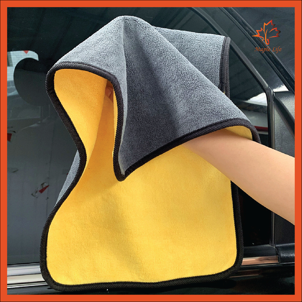 🔥READY STOCK 现货 🔥 Microfiber Car Cleaning Towels Cloth Multipurpose ...