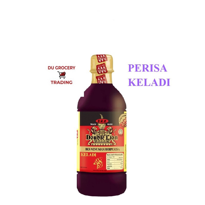 ( 1 Carton ) 24 bottle Double Lion Cordial Bes Kordial Minuman perisa ...