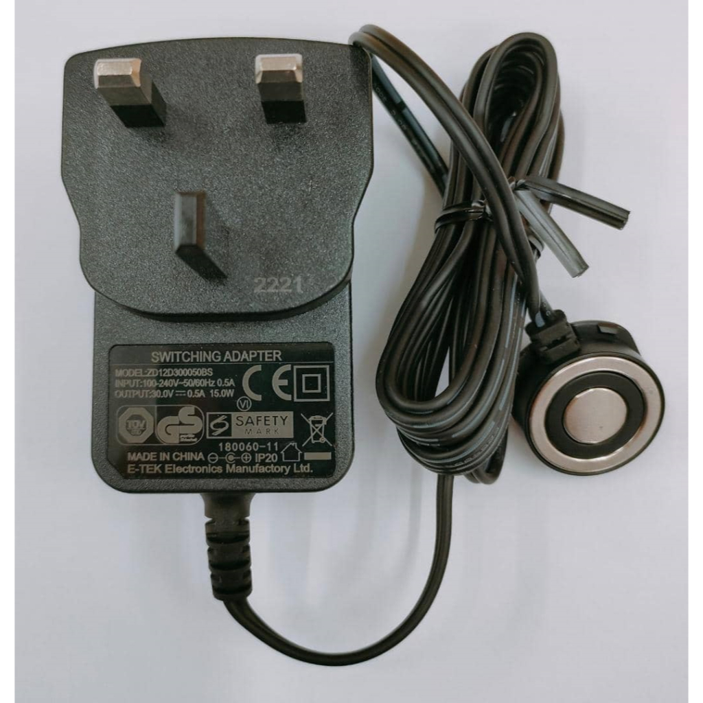 Philips FC6903 3PIN PLUG ADAPTOR 30V ZD12D300050BS FOR MODEL USE FC6903 ...