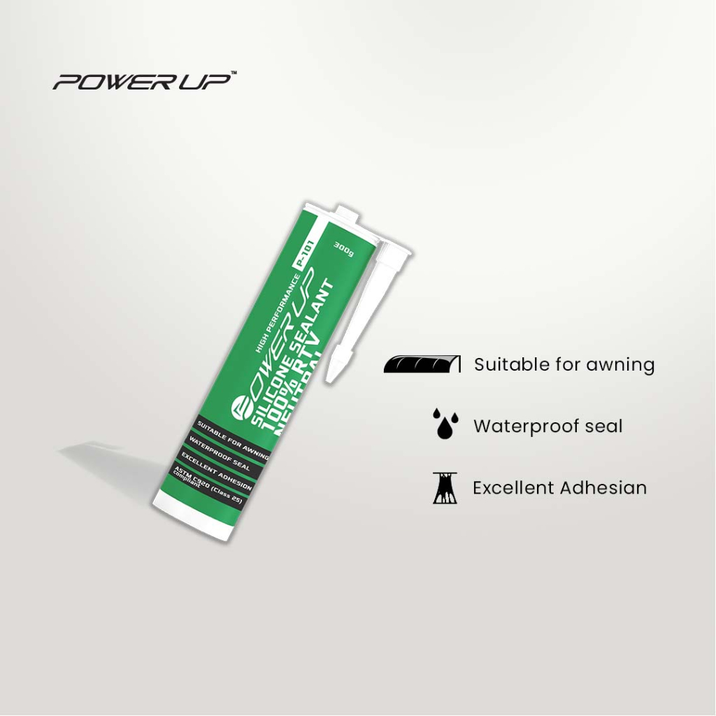 Powerup 100% RTV Neutral High Performance Silicone Sealant | Shopee ...